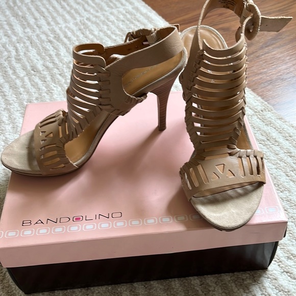 Bandolino | Shoes | Bando Lino Woven Gladiator Heel | Poshmark